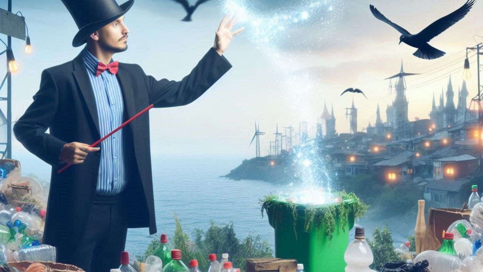 Electricity from Plastic & Rubbish - Heal This Rock