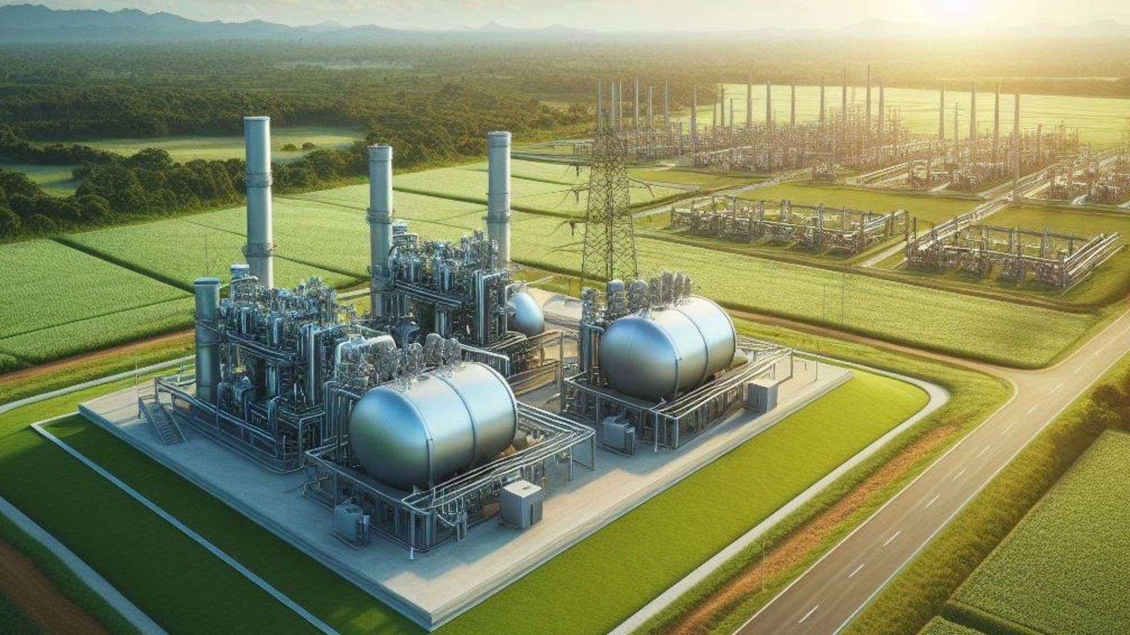 Simple Cycle Gas-Fired Power Station - Heal This Rock